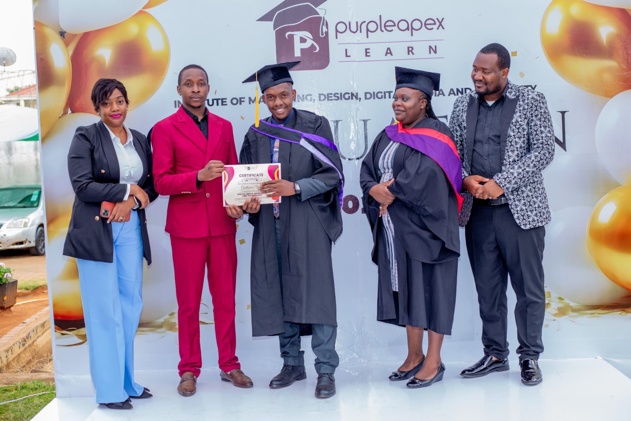 Purple Apex Learn Institute Celebrates First Graduation Ceremony in ...